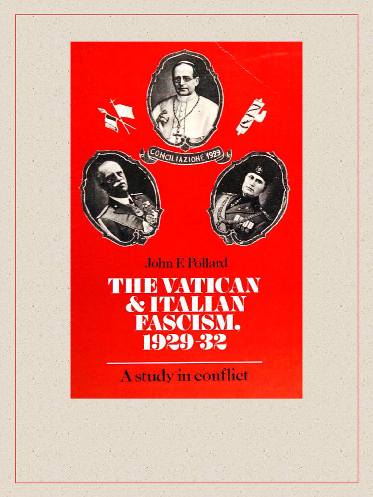 The Vatican and Italian Fascism | PDF