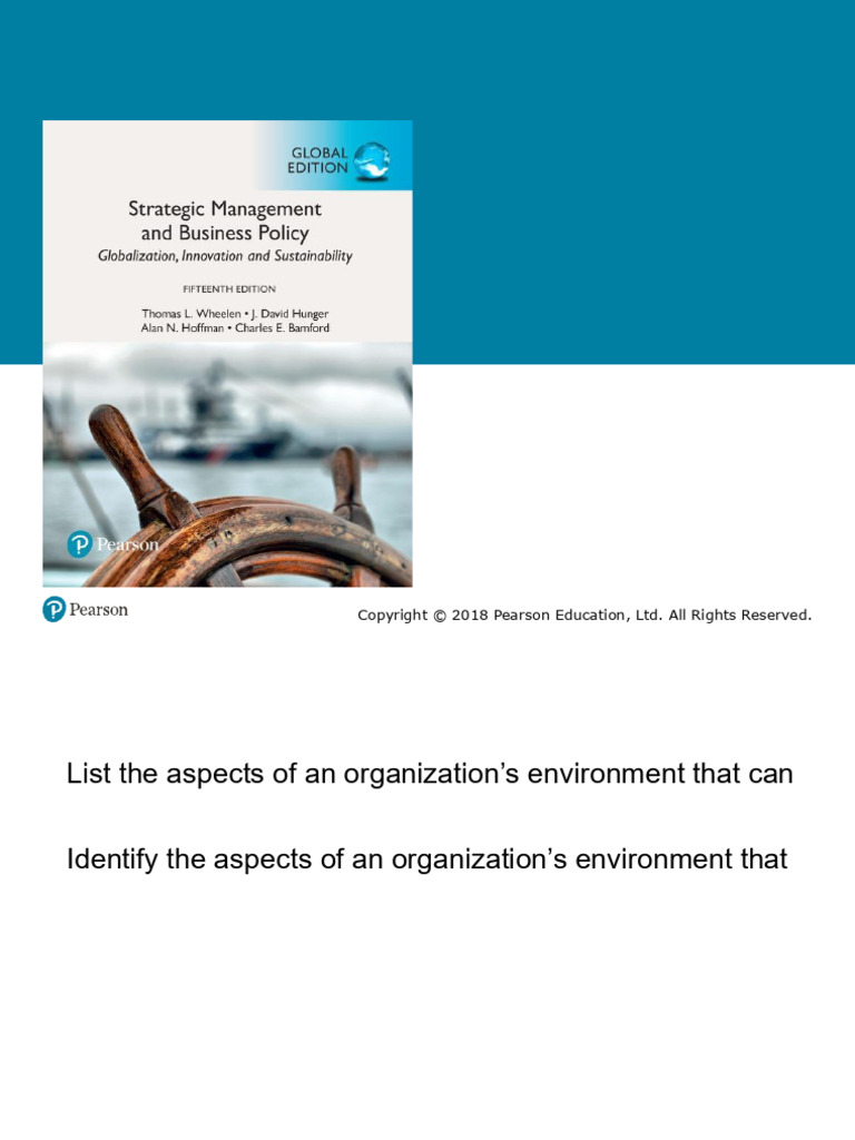 Chapter 2. Environmental Scanning and Industry Analysis | PDF | Natural Environment | Economies