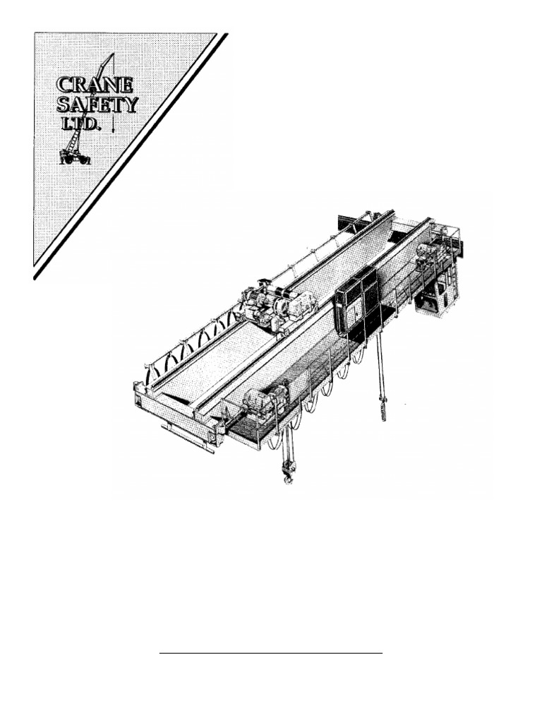 Crane Safety Overhead Cranes Course Materials | PDF | Crane (Machine) | Elevator
