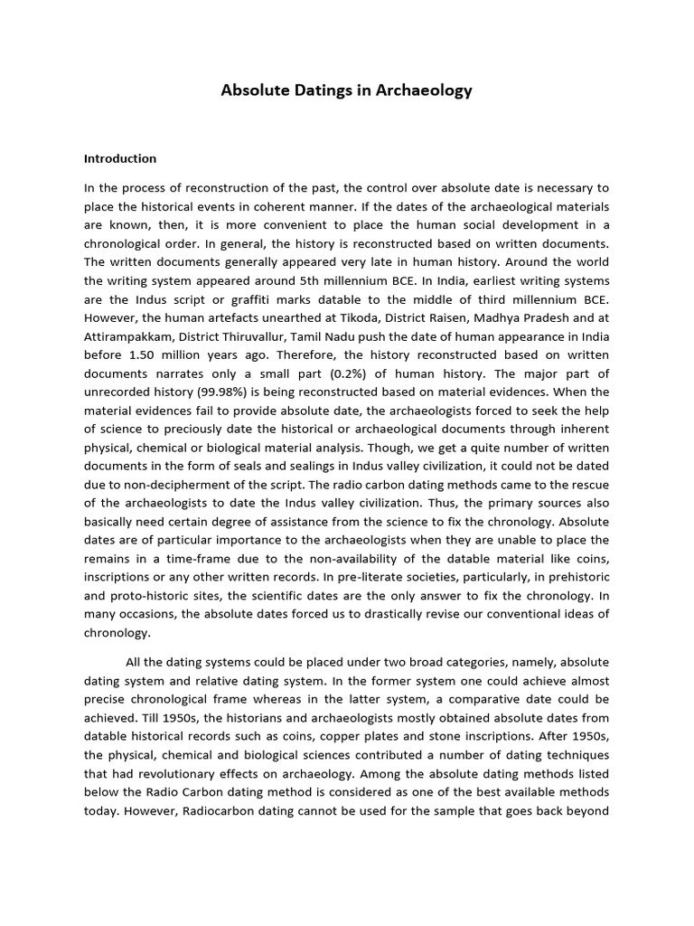 Dating Method 1 | PDF | Radioactive Decay