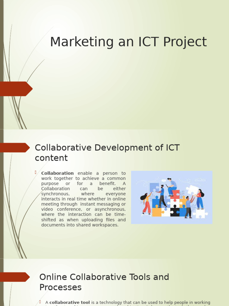 Marketing An ICT Project | PDF | Project Management | Educational Technology