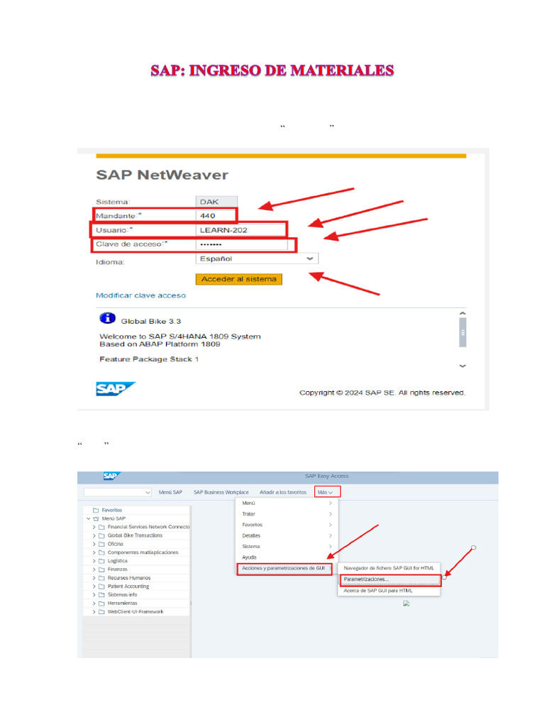 Guía SAP para Gestión de Materiales | PDF | Informática | Software