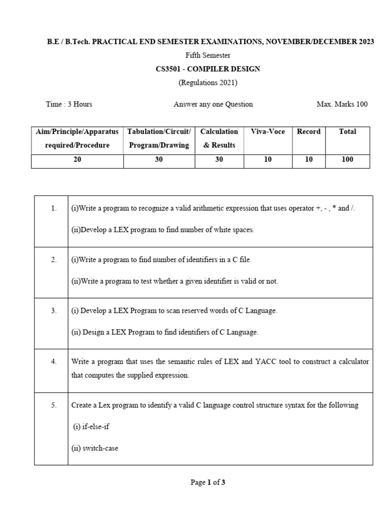CS3501 Set3 | PDF | Computer Program | Programming CS3501 Set3 | PDF | Computer Program | Programming