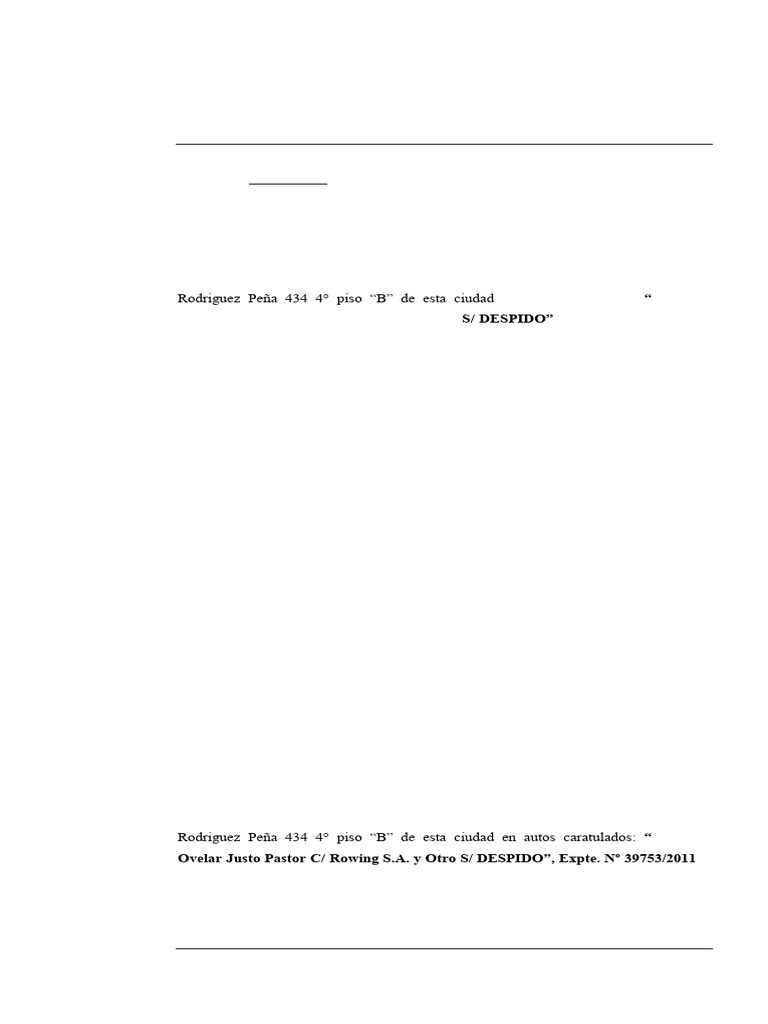Ejemplo Expresión de Agravios | PDF | Justicia | Crimen y violencia
