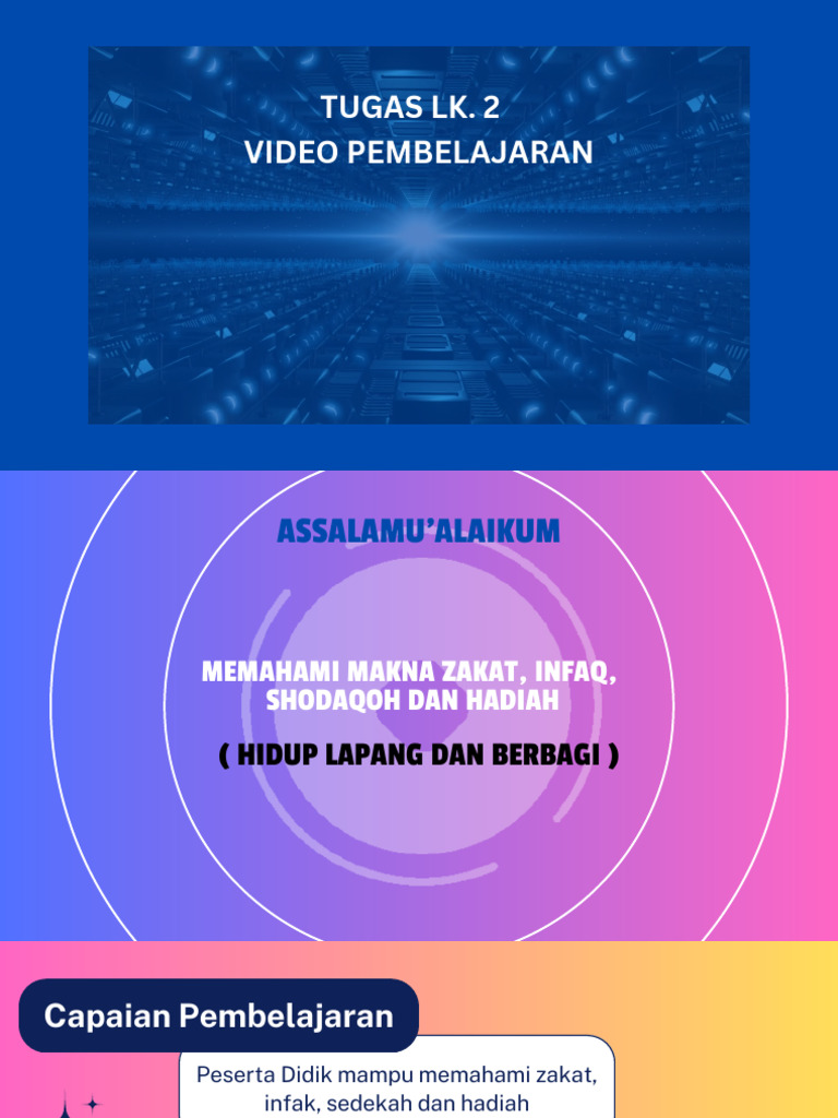 Definisi Infak dalam Zakat dan Sedekah | PDF