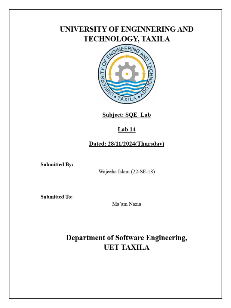 Software Quality Engineering | PDF