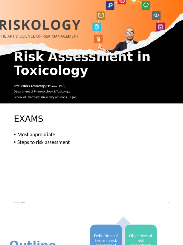 Toxicology Risk Assessment Overview | PDF | Risk | Health Sciences