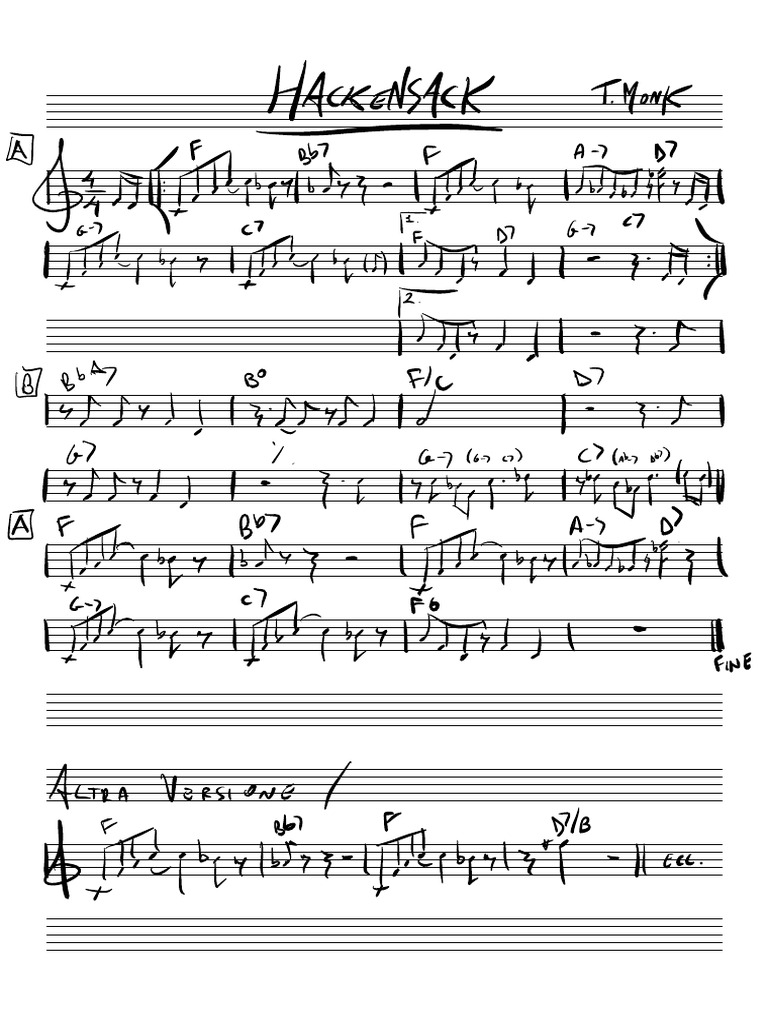 Hackensack - Monk | PDF