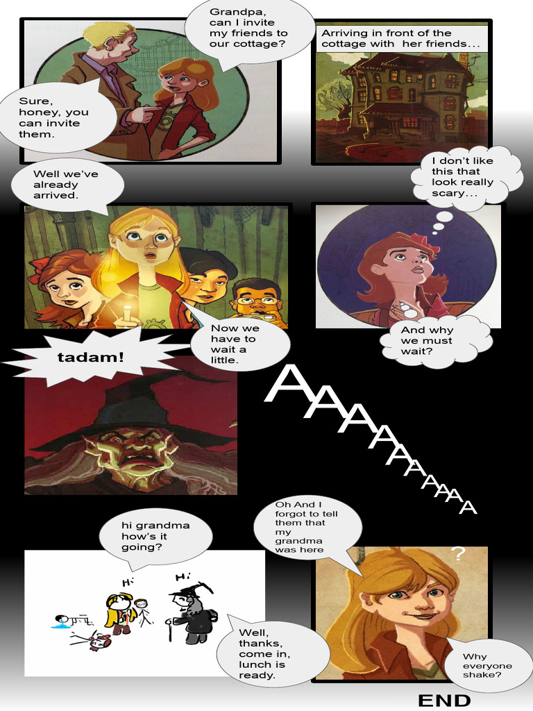 Comic Strip Project | PDF