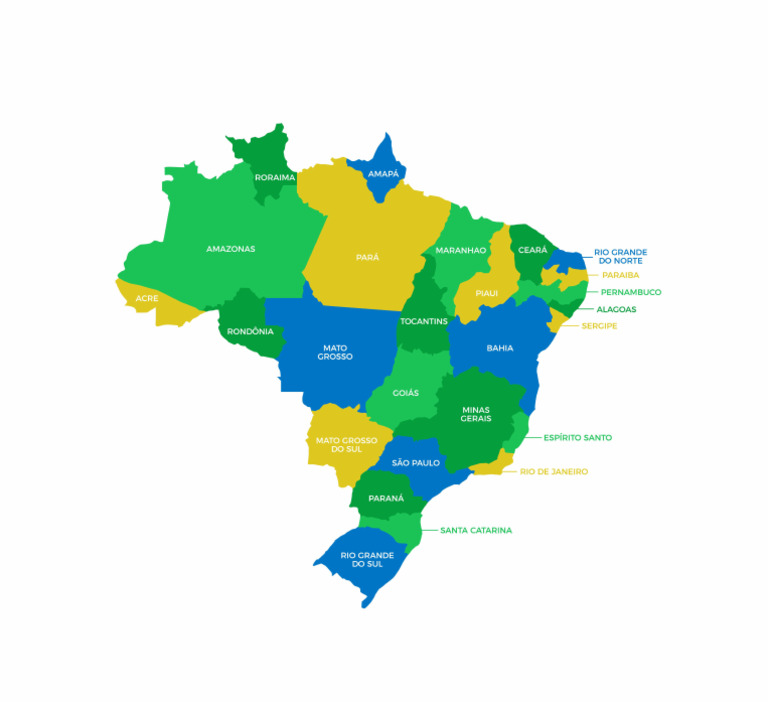 Mapa Do Brasil | PDF