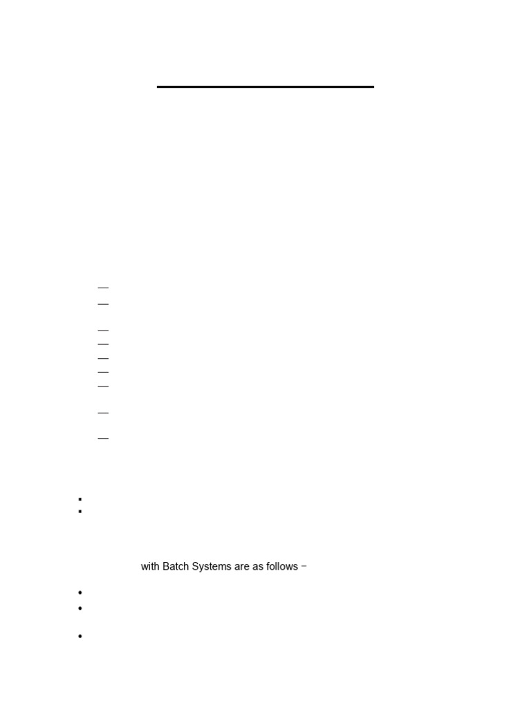 Operating System Types Revised Pdf Operating System Computer