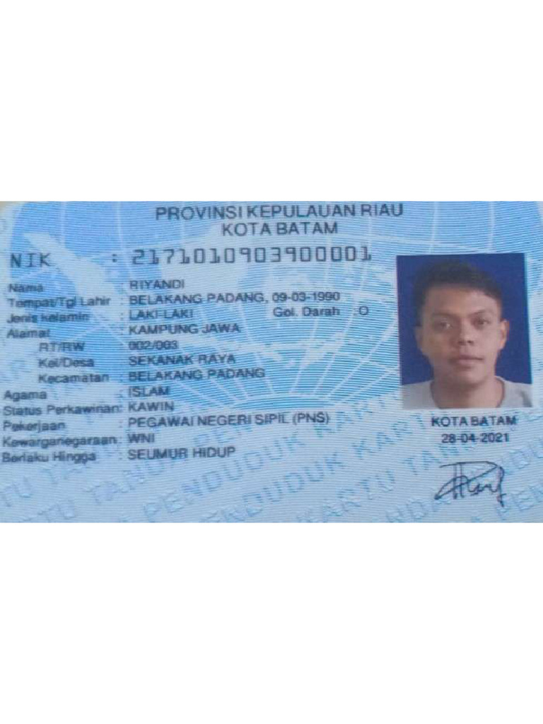 ktp riyandi | PDF