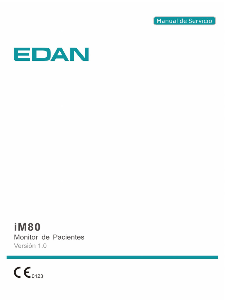 Im80 Patient Monitor Service Manual - Spanish | PDF | Presión sanguínea ...
