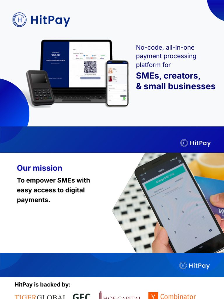 2024 - Hitpay Introduction | PDF | Point Of Sale | Payments