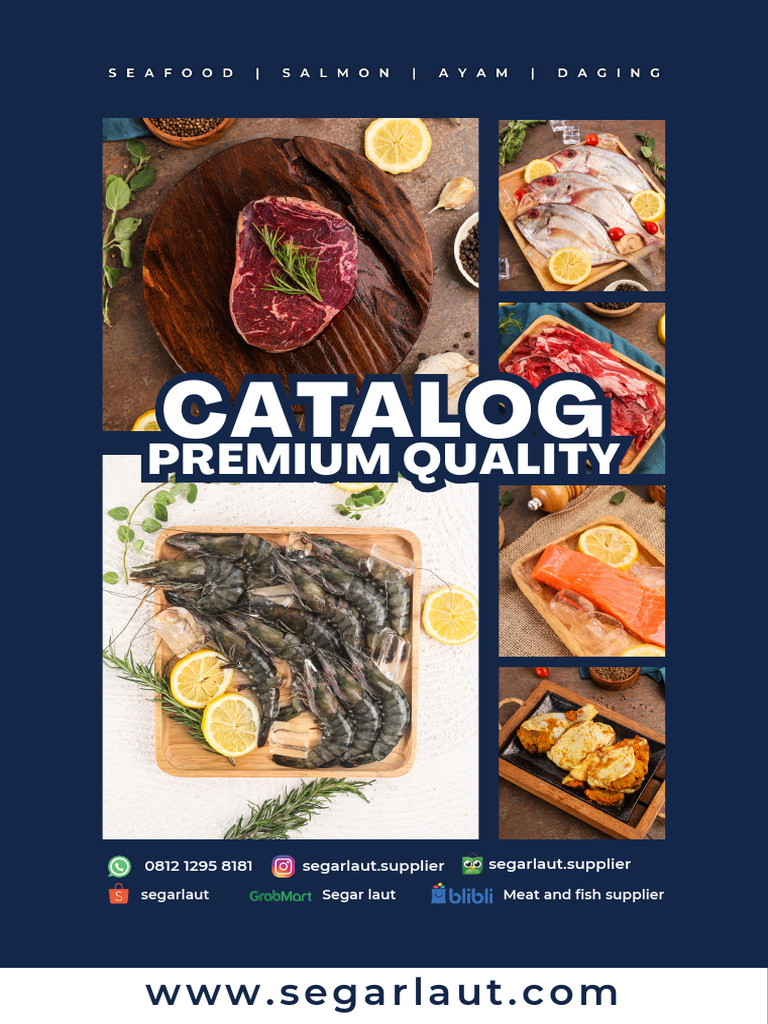 Katalog Ikan dan Seafood Segar Indonesia | PDF