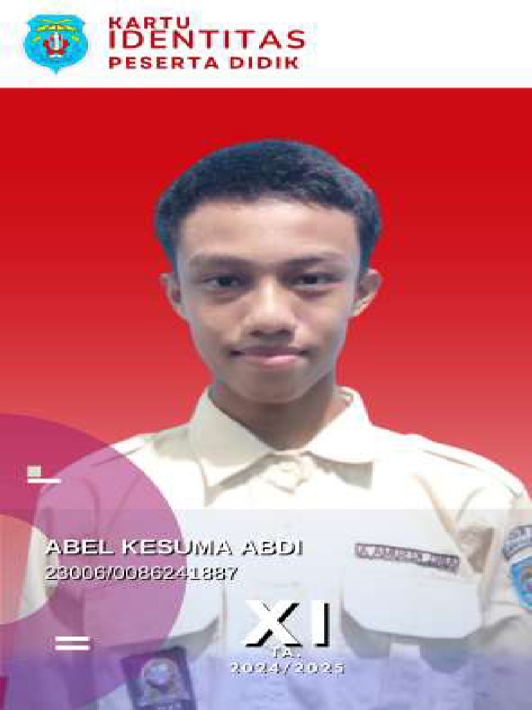 ID Card XI TKJ | PDF