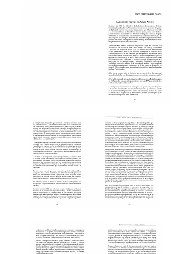 Cap 3 - Libro Politica Exterior Peruana - Teoria y Practica - Carlos Garcia Belaunde | PDF