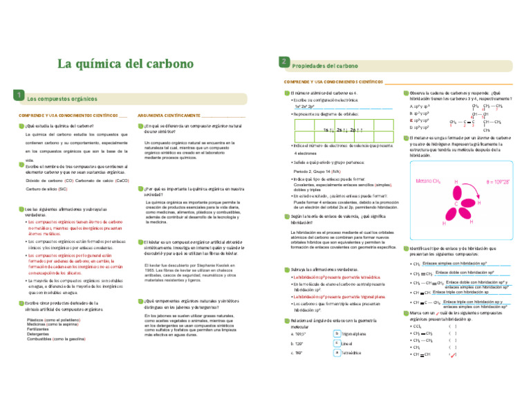 Practica 01 Cyt Act 1 Cyt Und 6 (2) | PDF | Compuestos químicos | Enlace químico