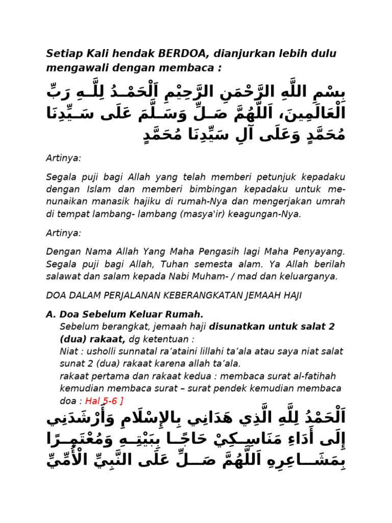 Manasik HAJI 2025 - YADI Ok | PDF