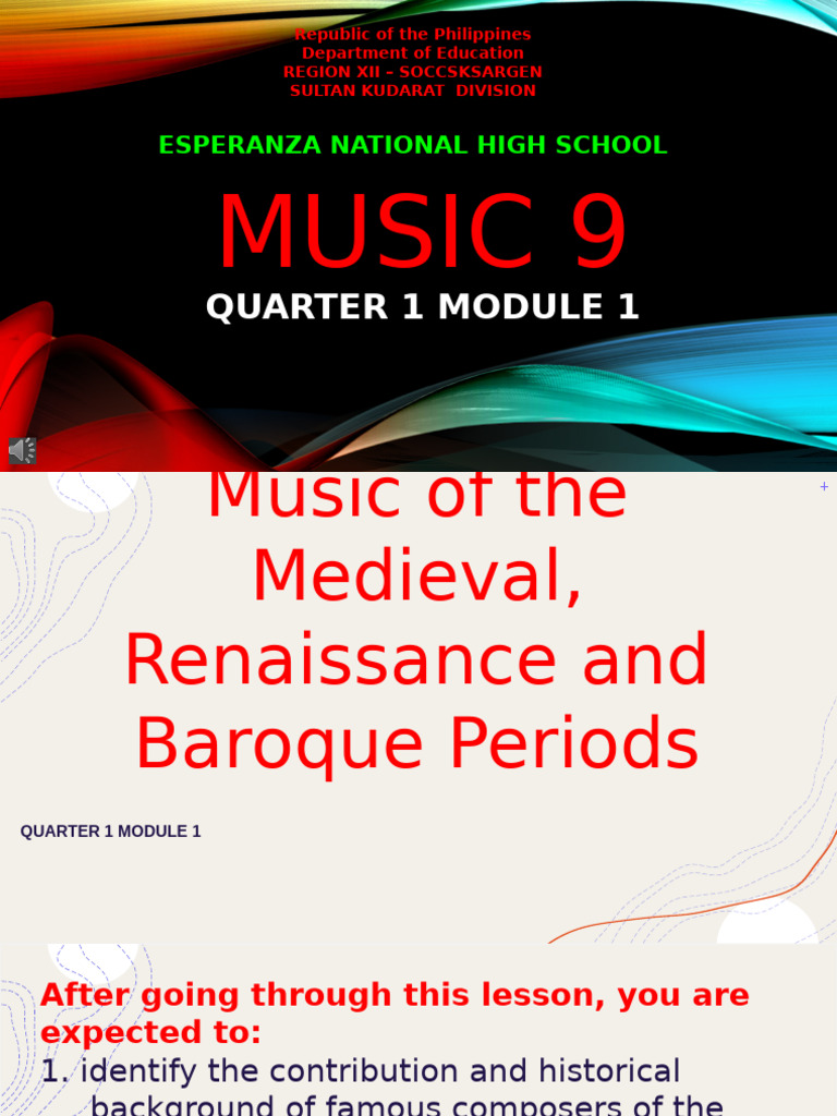 Music-9-Q1-Copy 2 | PDF | Baroque Music | Concerto
