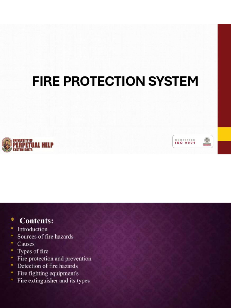 Fire Protection | PDF