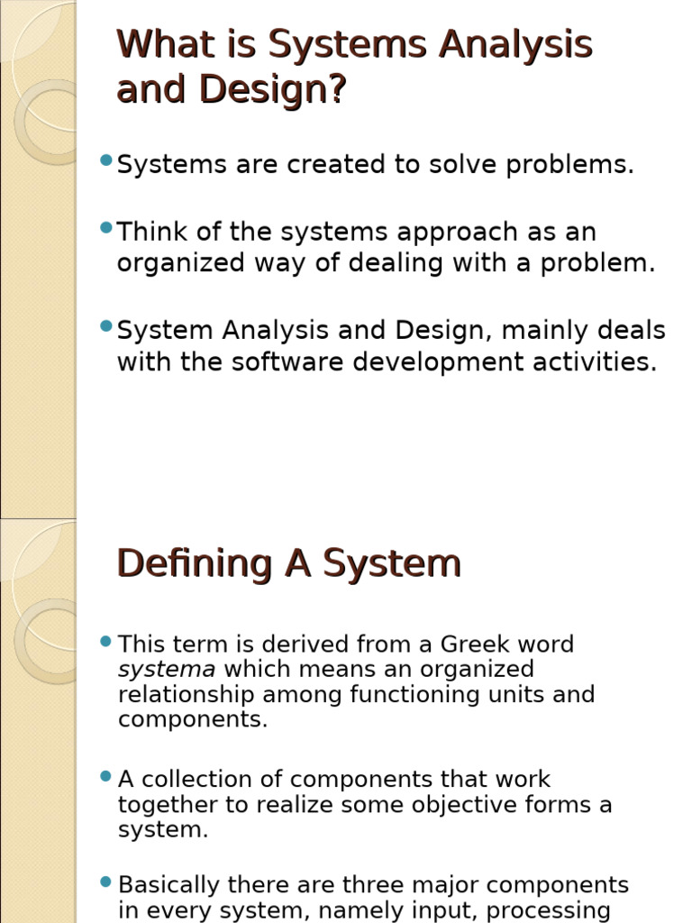 System Analysis and Design | PDF