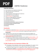 Transformer Types and Operation | PDF | Transformer | Electrical Impedance