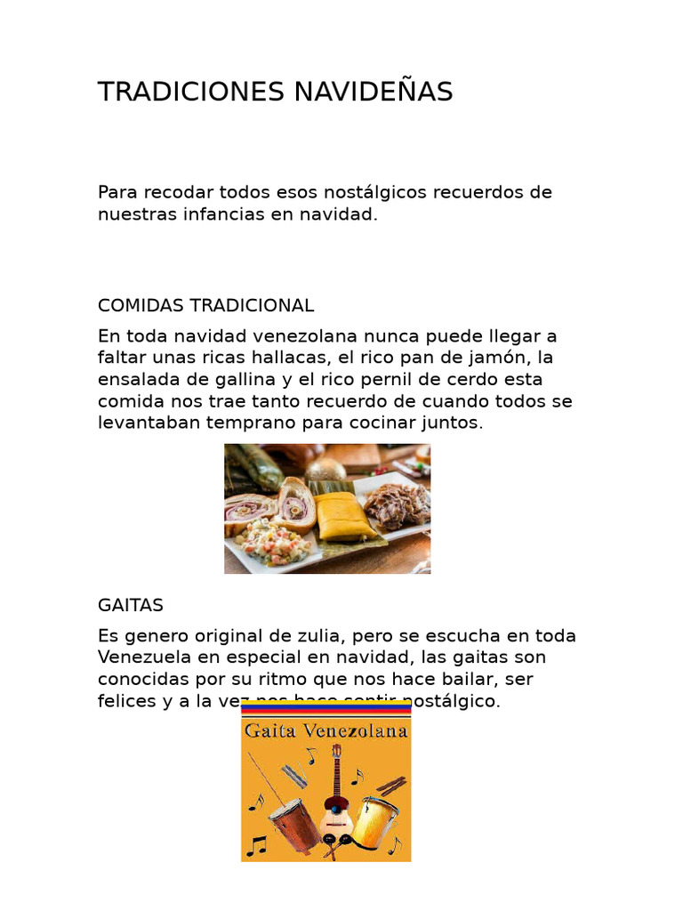 Tradiciones Navideñas | PDF