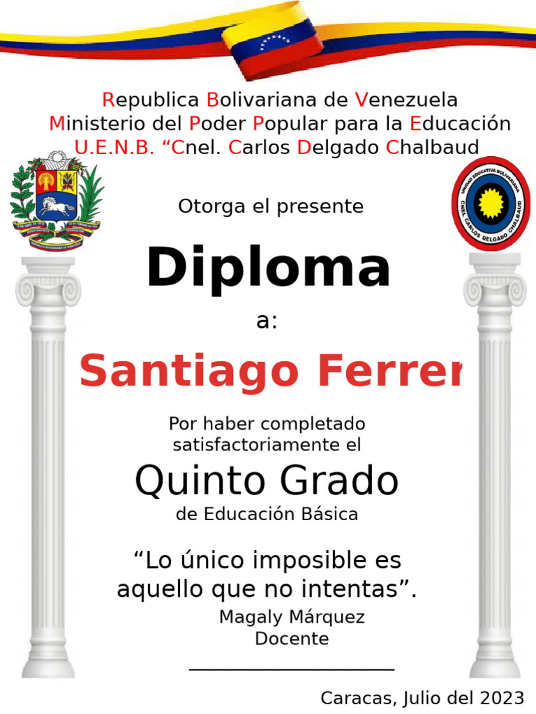 Diplomas | PDF | Venezuela