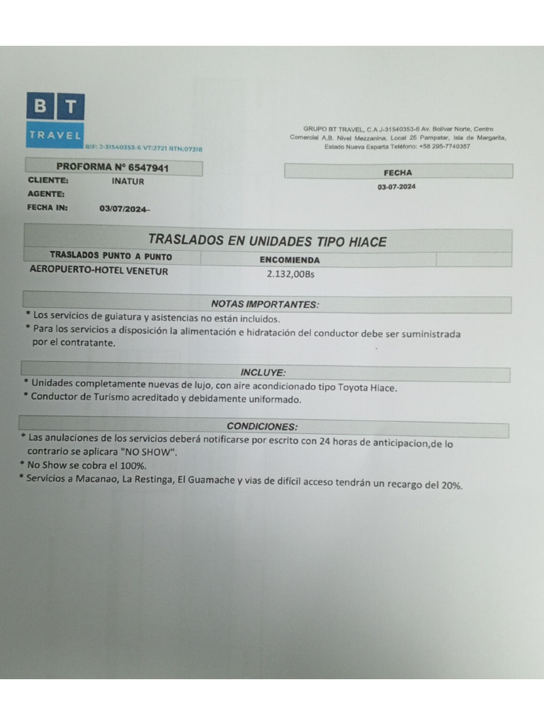 BT Travel 03-07 | PDF