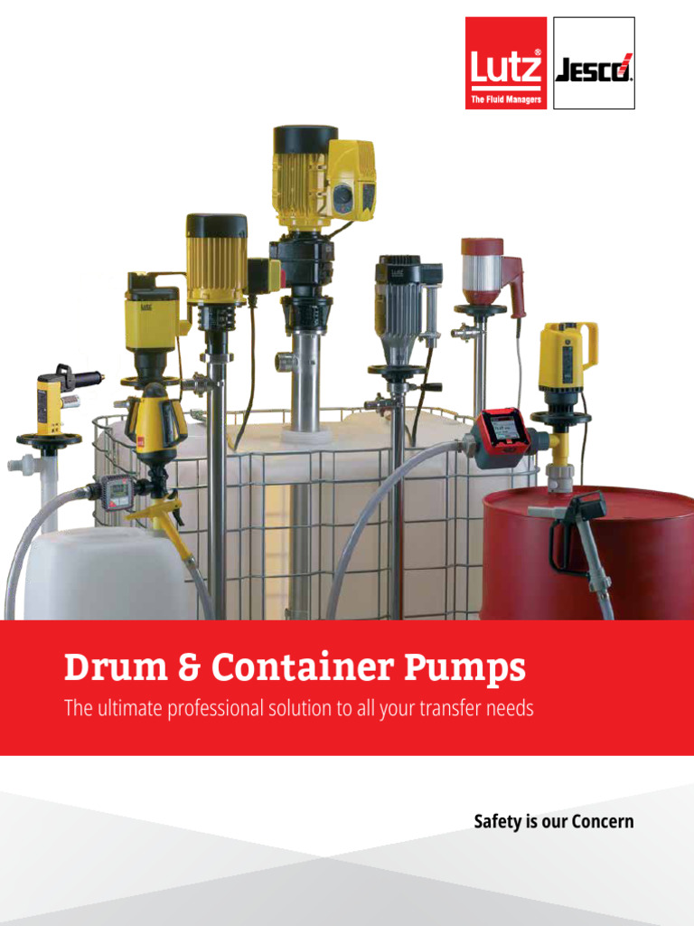 Lutz - Pumps - Drum - and - Container - Pumps - 0925 - Opt - LR | PDF ...