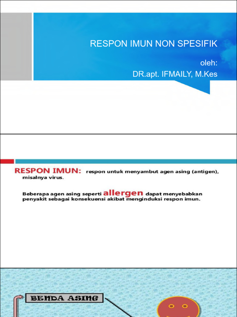 2.respon Imun Non Spesifik-Min | PDF