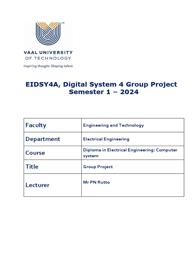 EIDSY4A Group Project Assignment | PDF | Computer Security | Security