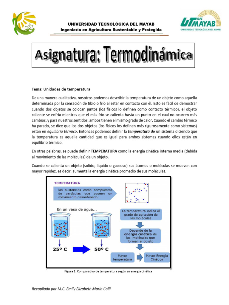 Tema Temperatura - 2024v | PDF | Temperatura | Fahrenheit
