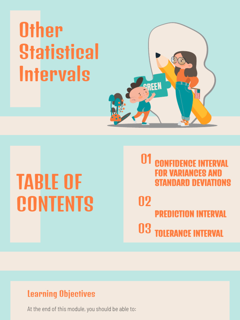 Statistical Intervals: Confidence, Prediction, Tolerance | PDF ...