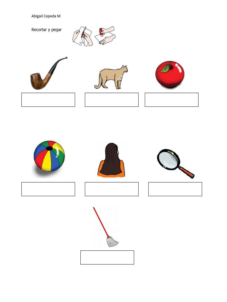 Guia 36. Recortar y Pegar Metodod Global | PDF