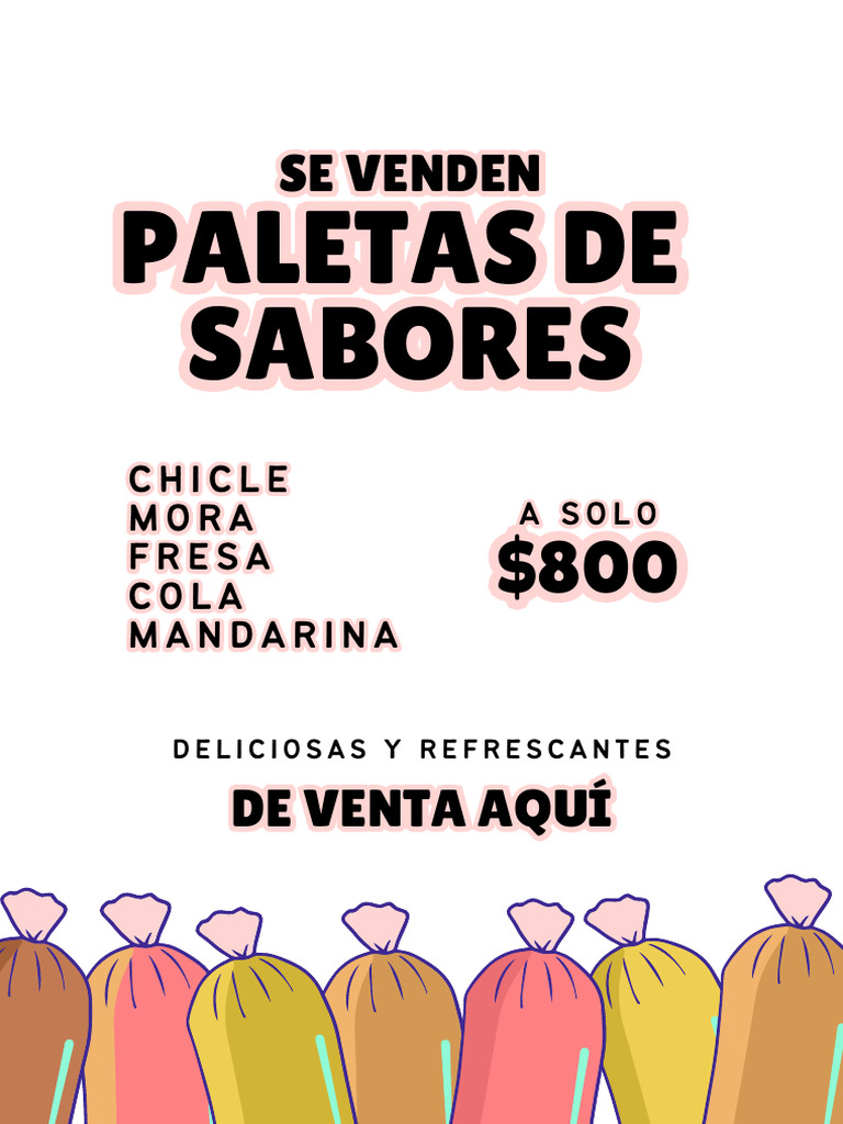 Paletas de | PDF