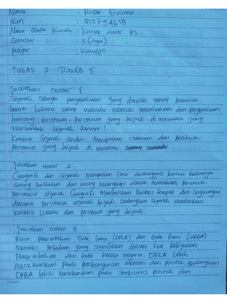 Tugas 2 Konsep Dasar Ips Riska | PDF