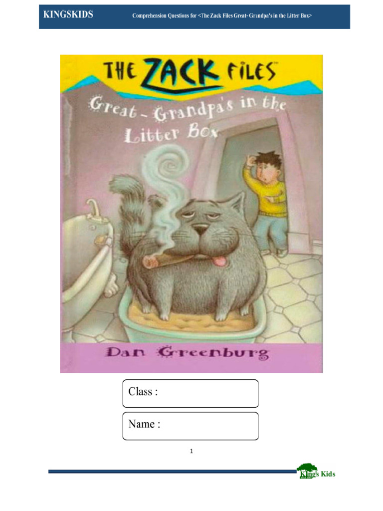(A) The Zack Files Great - Grandpa's in The Litter Box - 1 | PDF