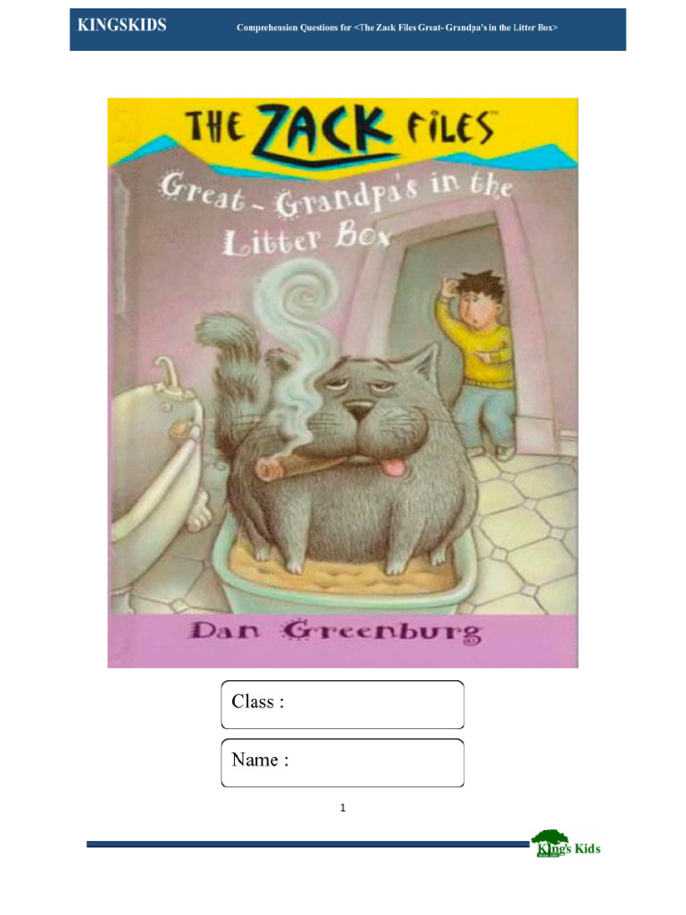 (Q) The Zack Files Great - Grandpa's in The Litter Box - 1 | PDF