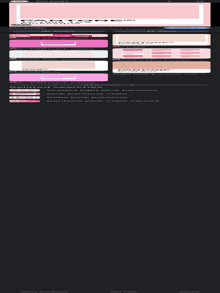 Rosa Pantone - Google Search | PDF