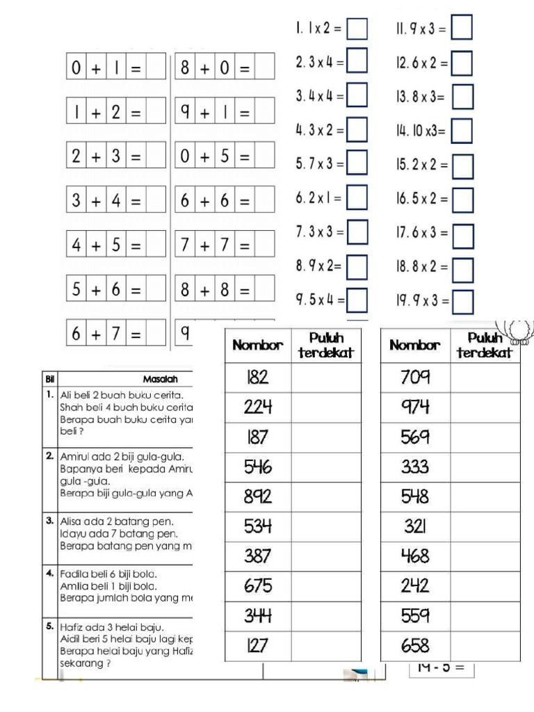 Soalan Kuiz Mate | PDF