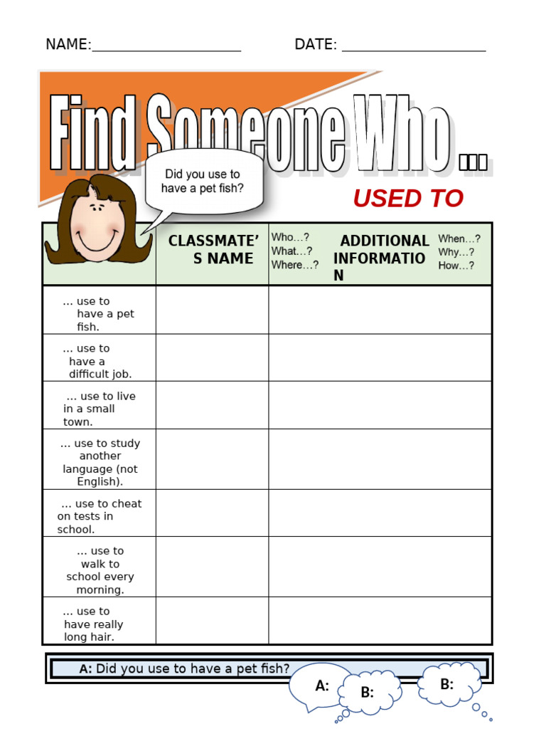 6 Speaking Used To Find Someone | PDF