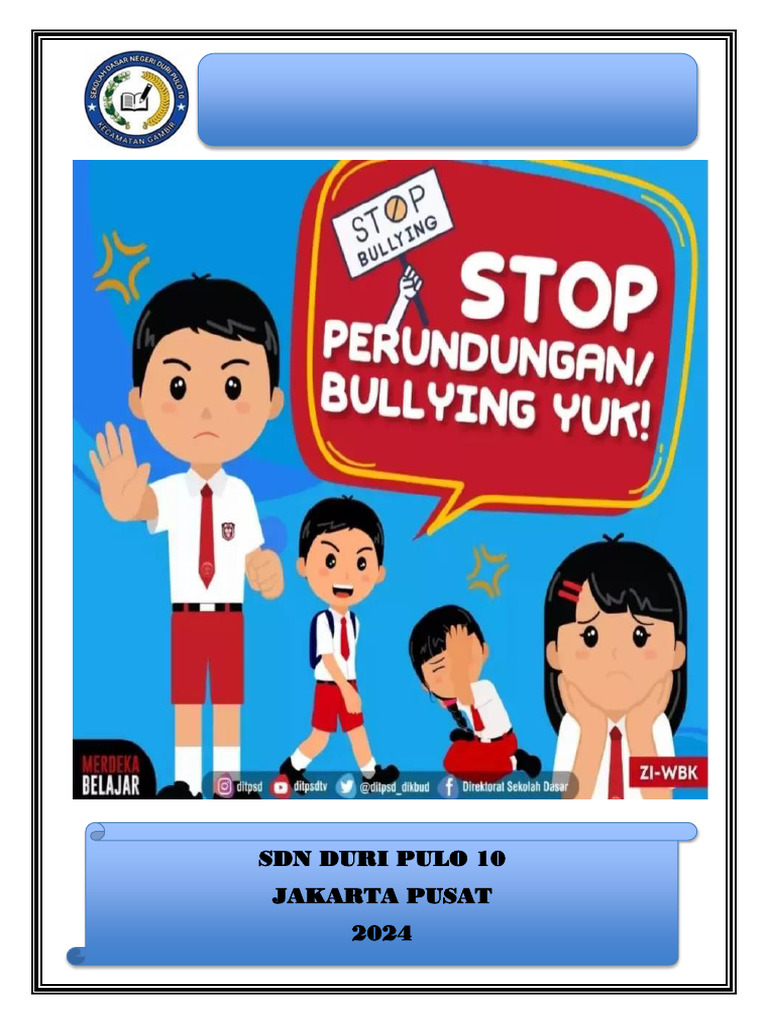 Laporan Tim TPPK SDN Duri Pulo 10 Periode Januari-Juni 2024 | PDF