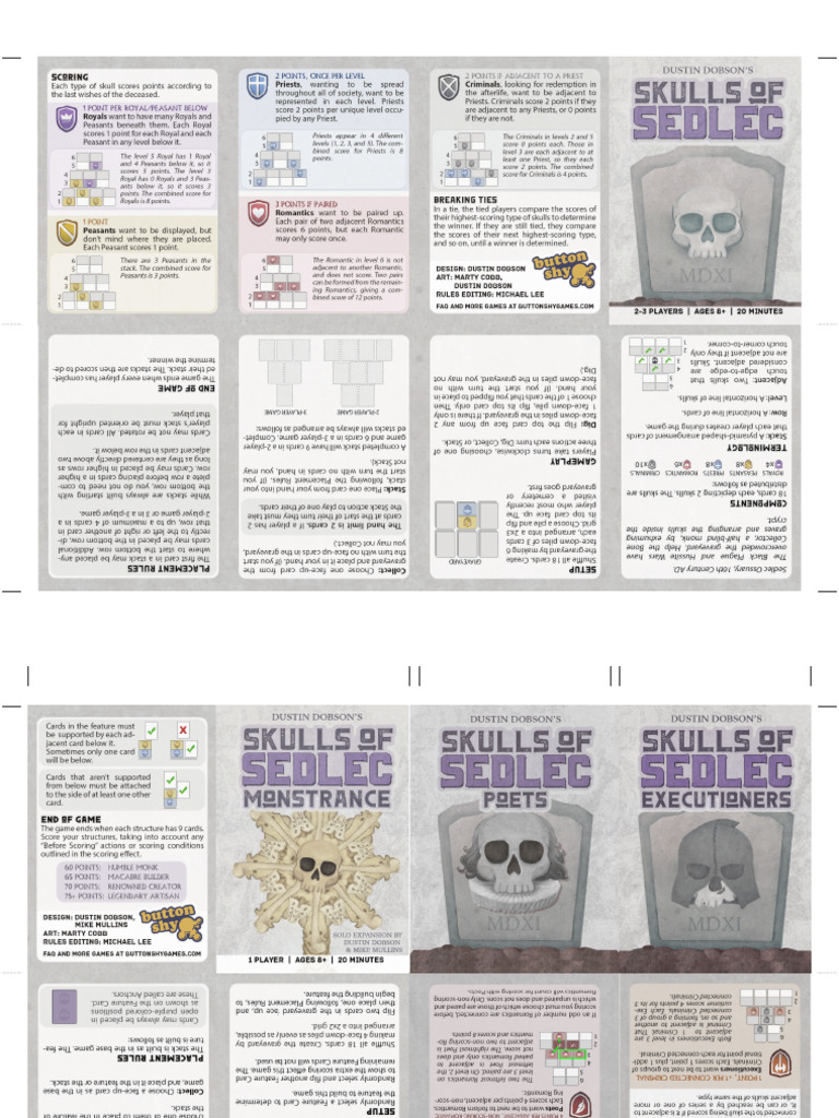 Skulls of Sedlec + Expansions (EN) | PDF