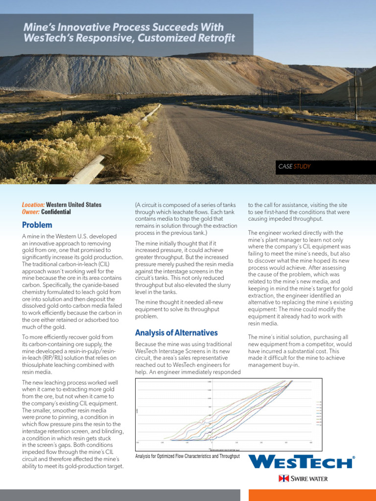 Case Study Western US Media Retention Screen | PDF | Mining