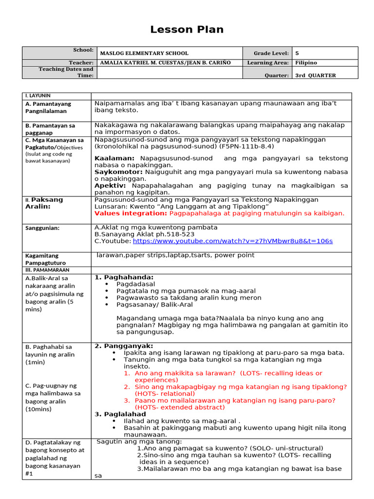 finAL LP CUESTAS | PDF