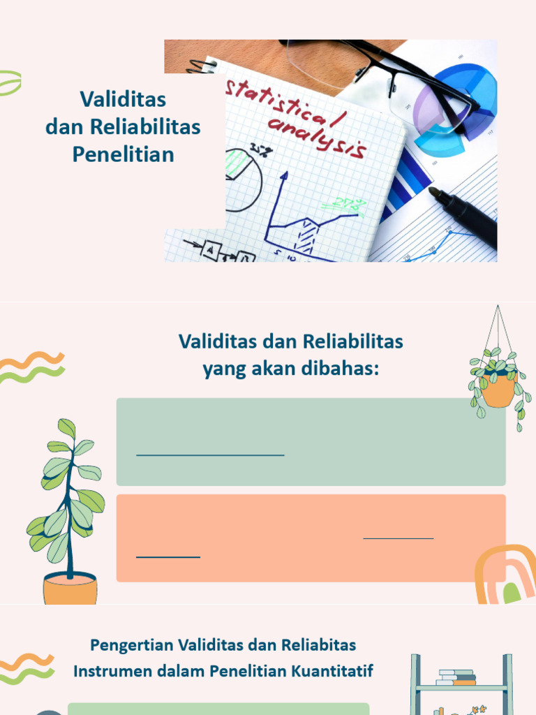 Chris Cerly Rika - PPT Validitas & Reliabilitas Penelitian | PDF