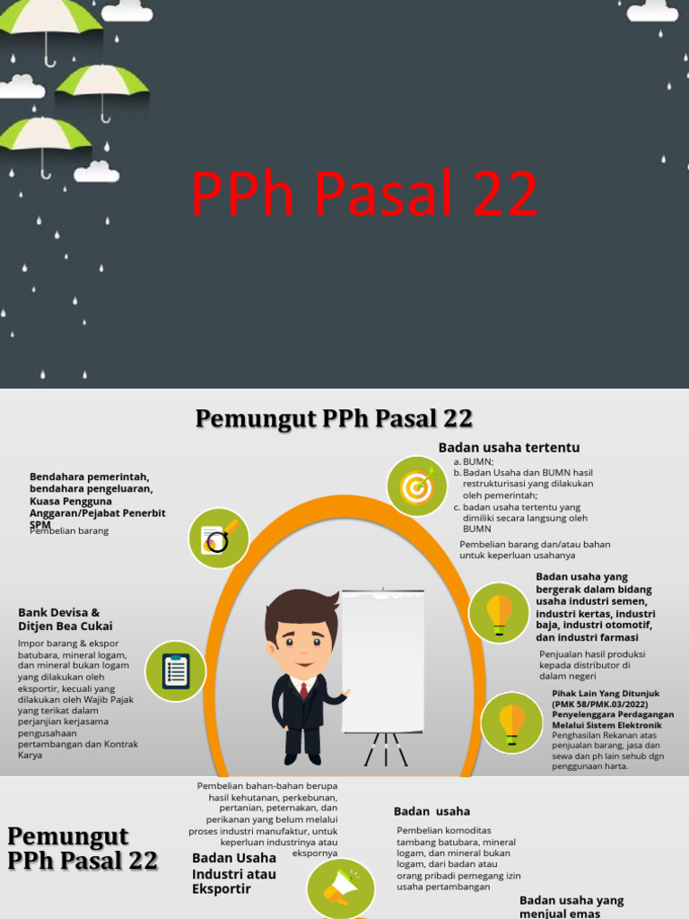PPh Pasal 22: Pemungutan dan Tarif | PDF