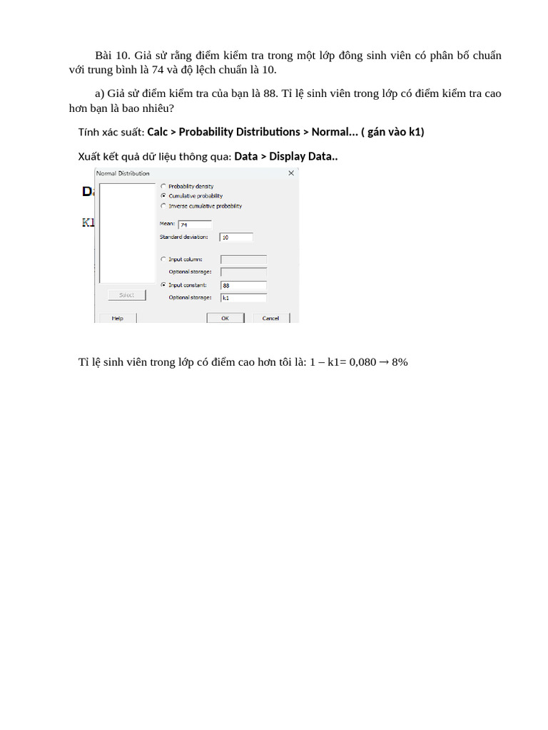 Bai Tap Lon Mon PPTK | PDF